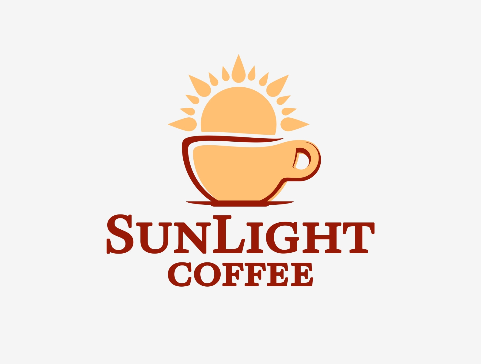 SunLight Coffe logo by Igor Nistor on Dribbble