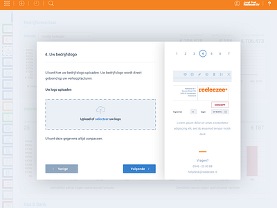 First login wizard by Sergo Kraljev on Dribbble