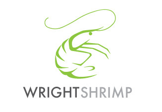 Wright Shrimp Farm Logo by Forrest White on Dribbble