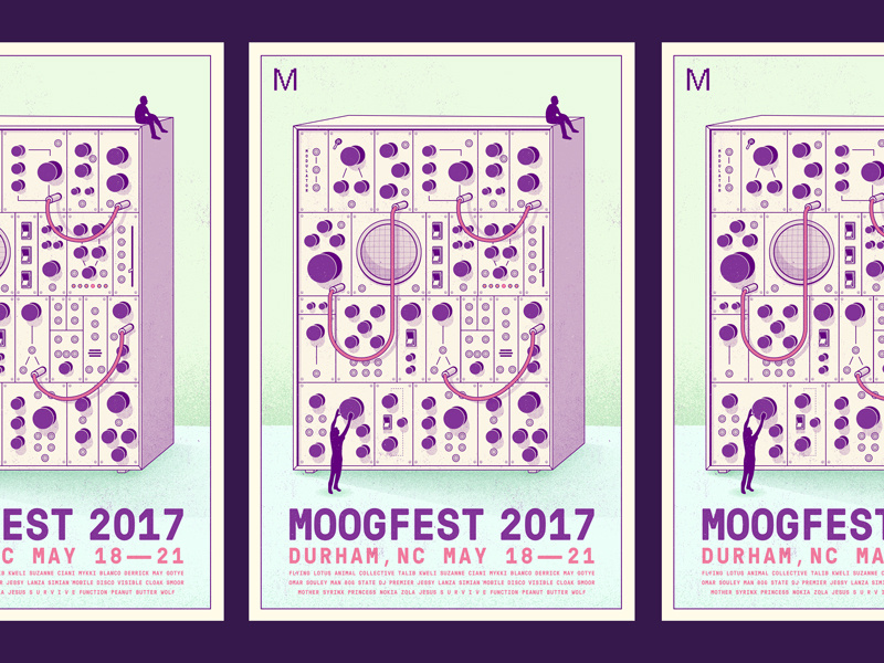Moogfest by Patrick Torres on Dribbble
