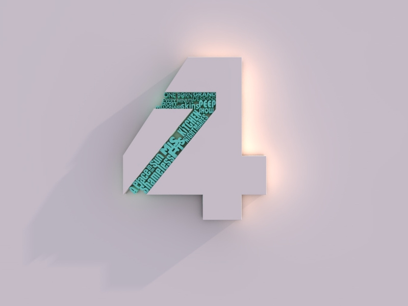 4seven Logo by Peter Clerkin on Dribbble
