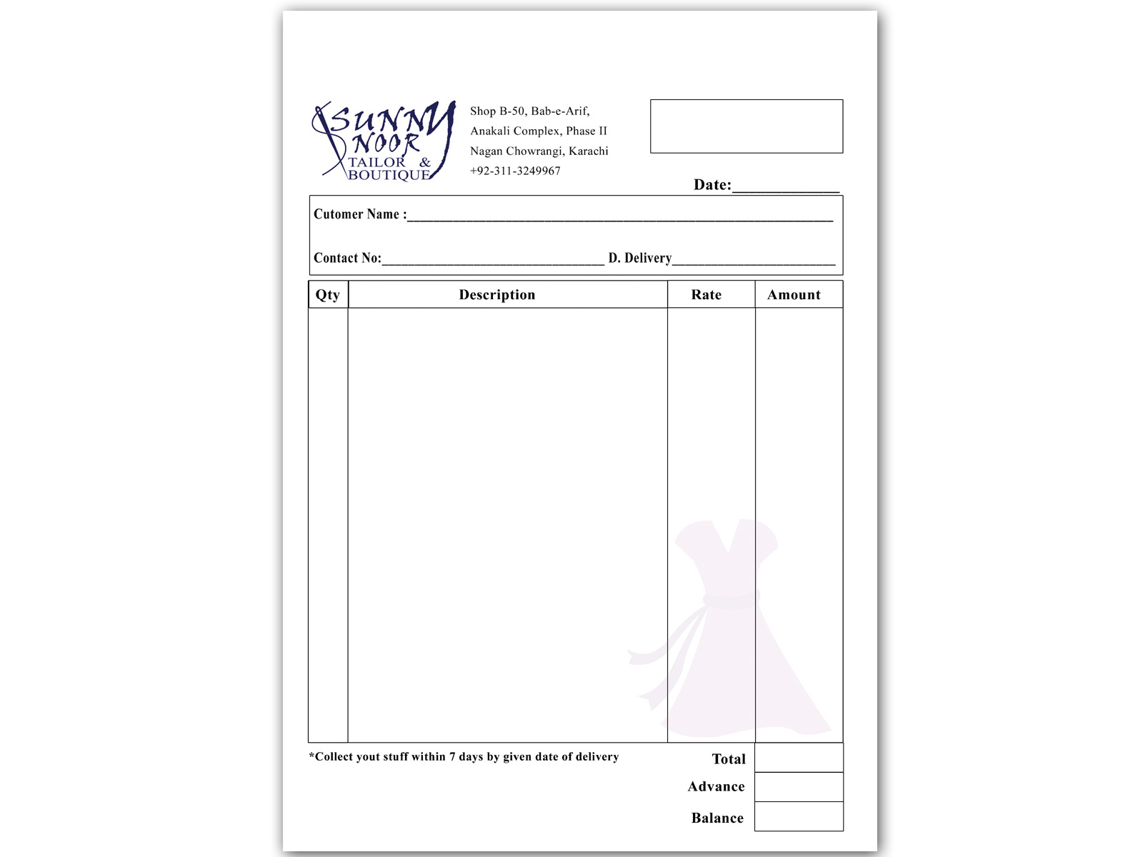 Bill Book Design by faizan on Dribbble