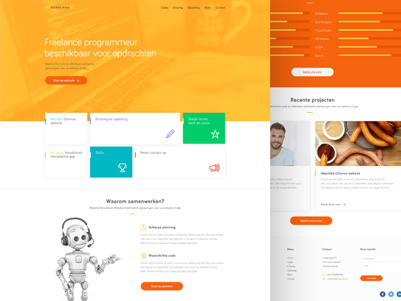 Borneman IT by Danny Dekkers on Dribbble