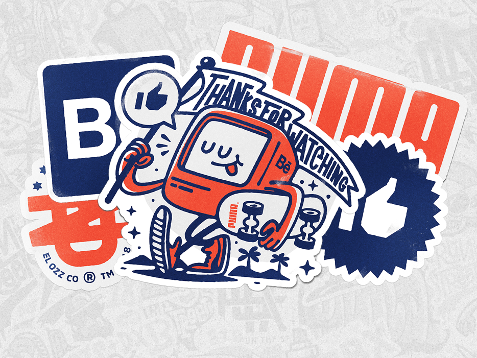 Thanks for Watching by Jorge Ozz on Dribbble