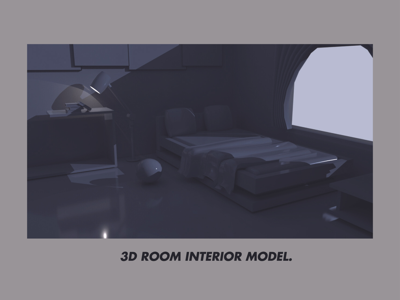 3D Room interior model. by Milan Saj on Dribbble