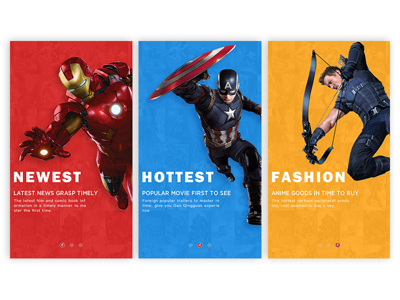 Marvel by MUMU on Dribbble