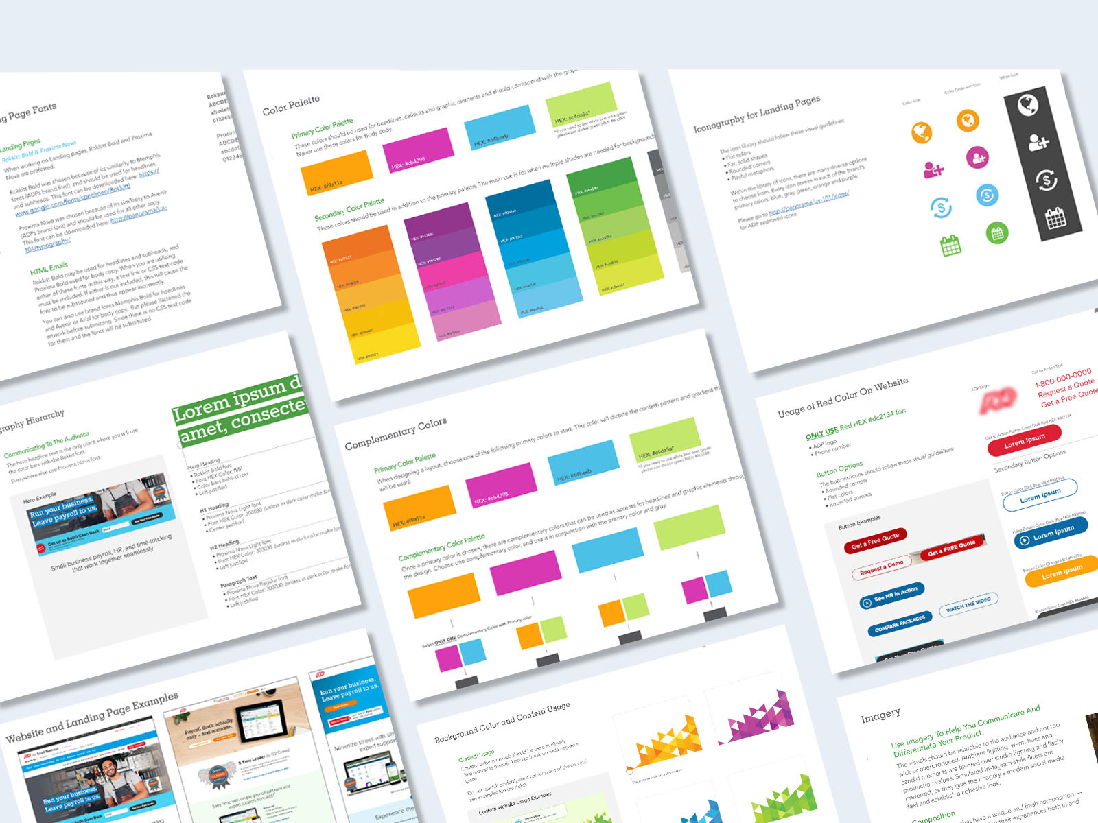 Landing Page Design System by Paulo Pereira on Dribbble