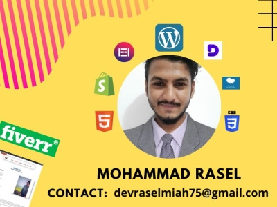 Wordpress customization by mohammad rasel on Dribbble