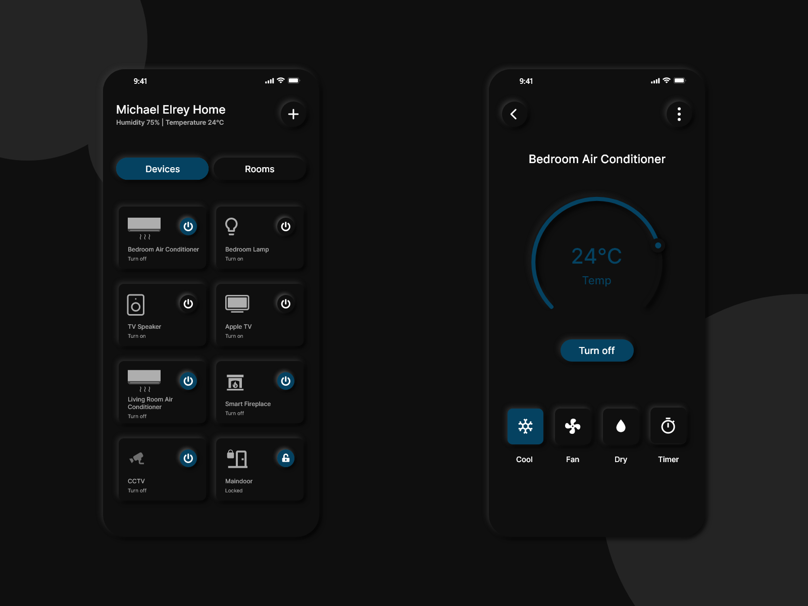 Smart Home App Soft UI Design by Kaung Thant on Dribbble