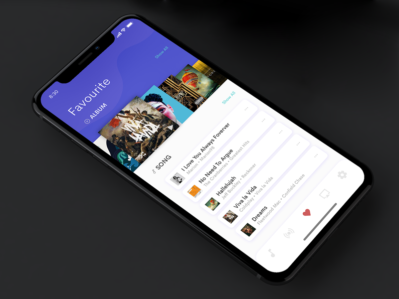 Daily Ui 44 | Favourites by Lap Tran / 𝗟𝗘𝗢 on Dribbble