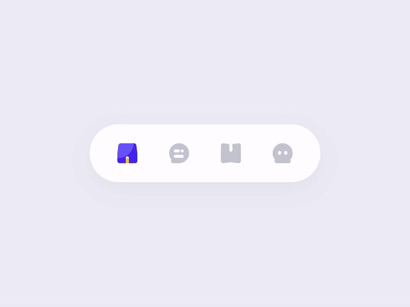 Tabbar animation - CodePen by Milan Raring on Dribbble