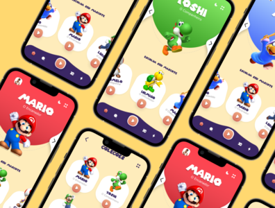 App Game Mario World by Valéria Alves on Dribbble