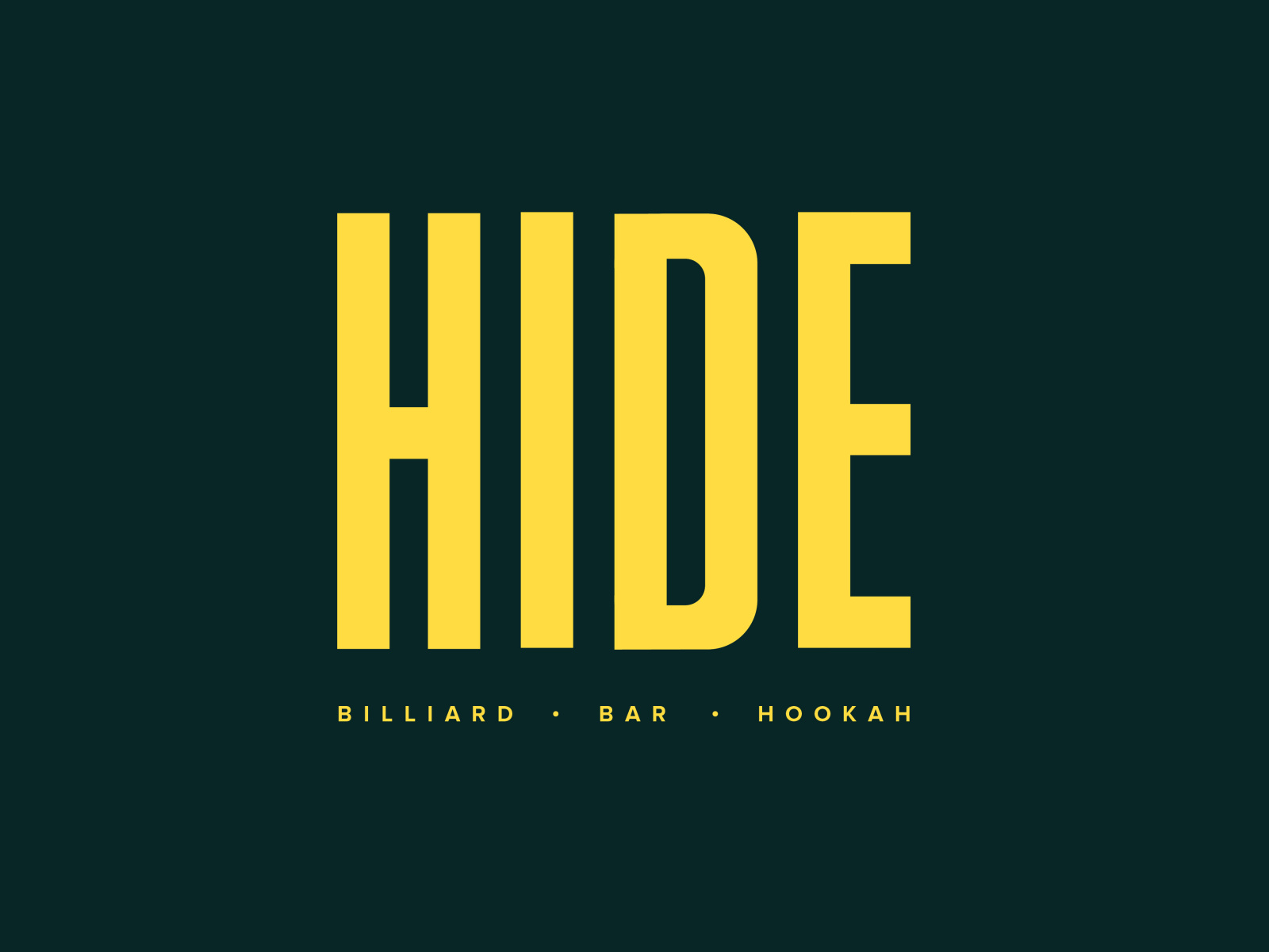HIDE logo by Suietina Mariia on Dribbble