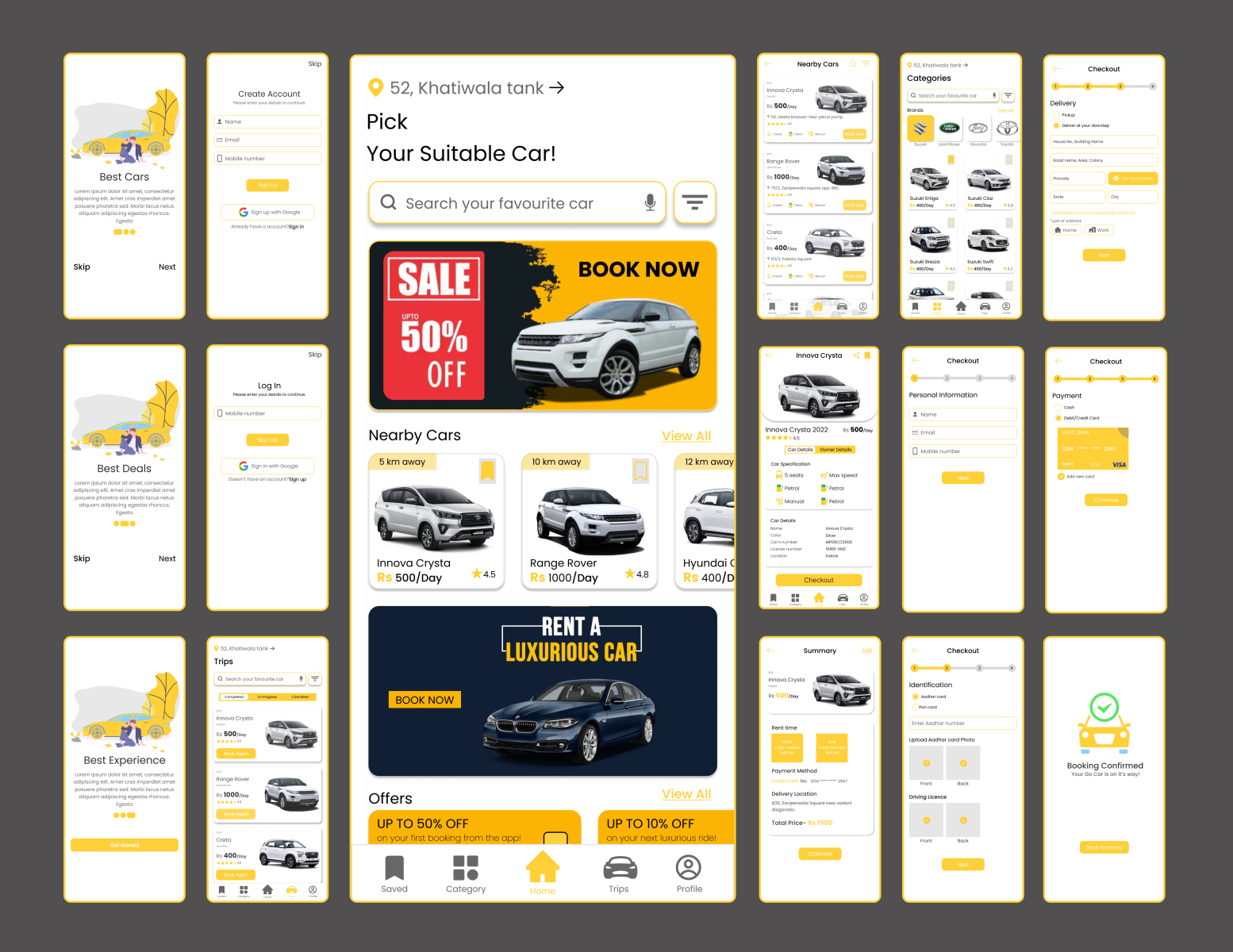 GoCar by Abbas hamid on Dribbble