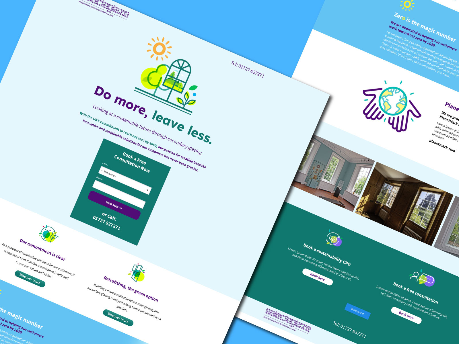 Selectaglaze | Landing Page Development & Facebook Ads by Flycast Media ...