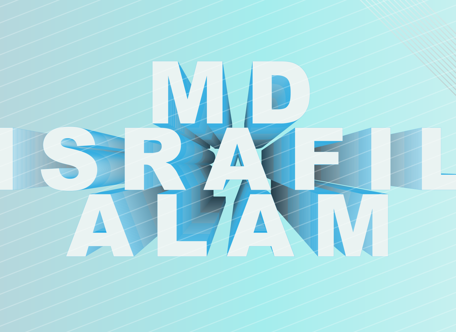 3D Social Media Banner. by Md. Israfil Alam on Dribbble