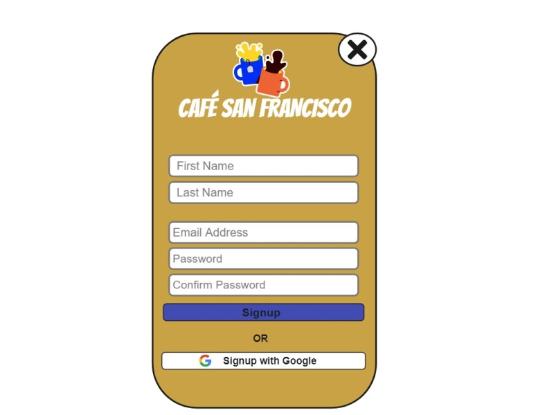 Sign-up page by Sandesh Dhamne on Dribbble