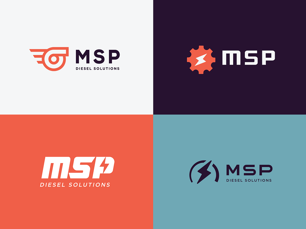MSP logos by Becca Hand on Dribbble