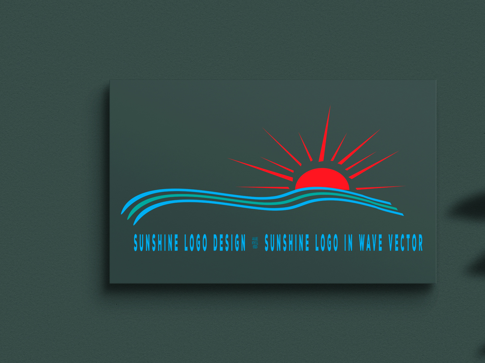 SUNSHINE LOGO DESIGN SUNSHINE LOGO IN WAVE VECTOR By SHARMIN NAHAR On sunshine-logo-design-sunshine-logo-in-wave-vector-by-sharmin-nahar-on