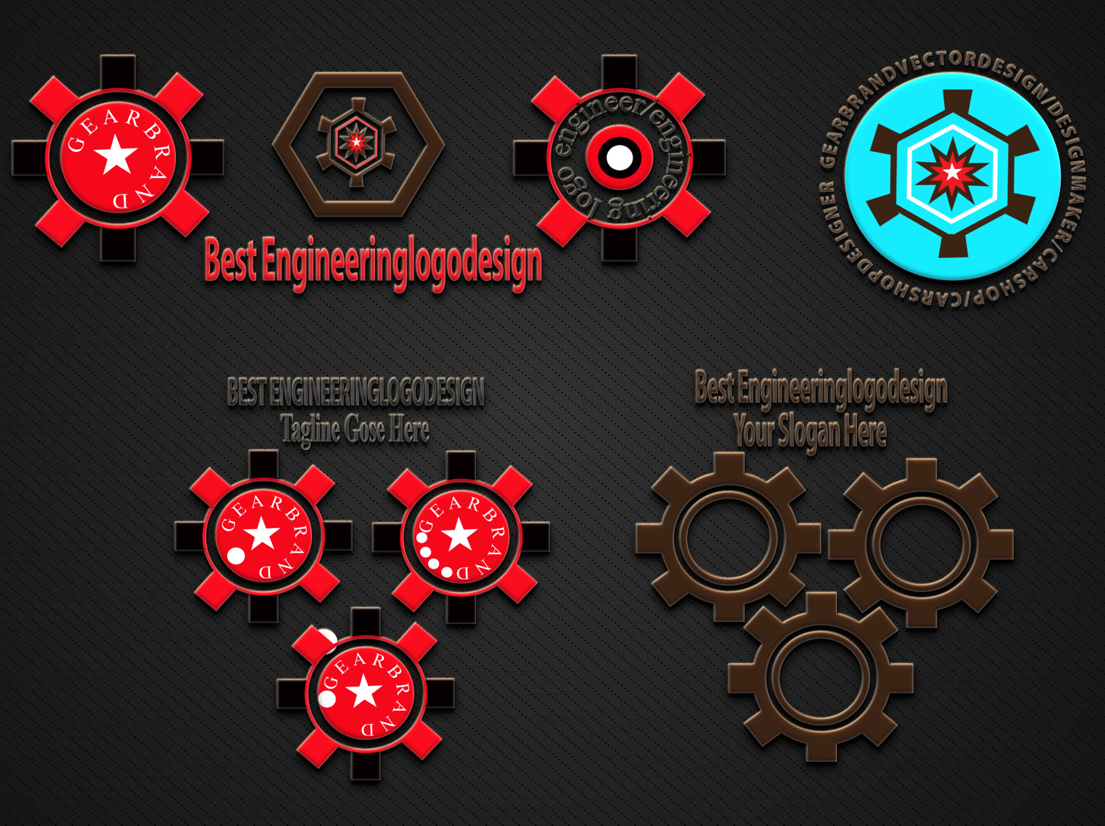 BEST ENGINEERING LOGO DESIGN by SHARMIN NAHAR on Dribbble