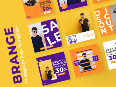 BRANGE - Instagram Template by Januar Kusuma on Dribbble