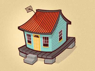 Chattel House by Dinael Oropeza on Dribbble