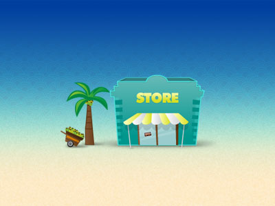 Caribbean Store by Dinael Oropeza on Dribbble