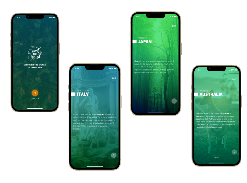 Travel App Splash Screen by Jayesh Agrawal on Dribbble