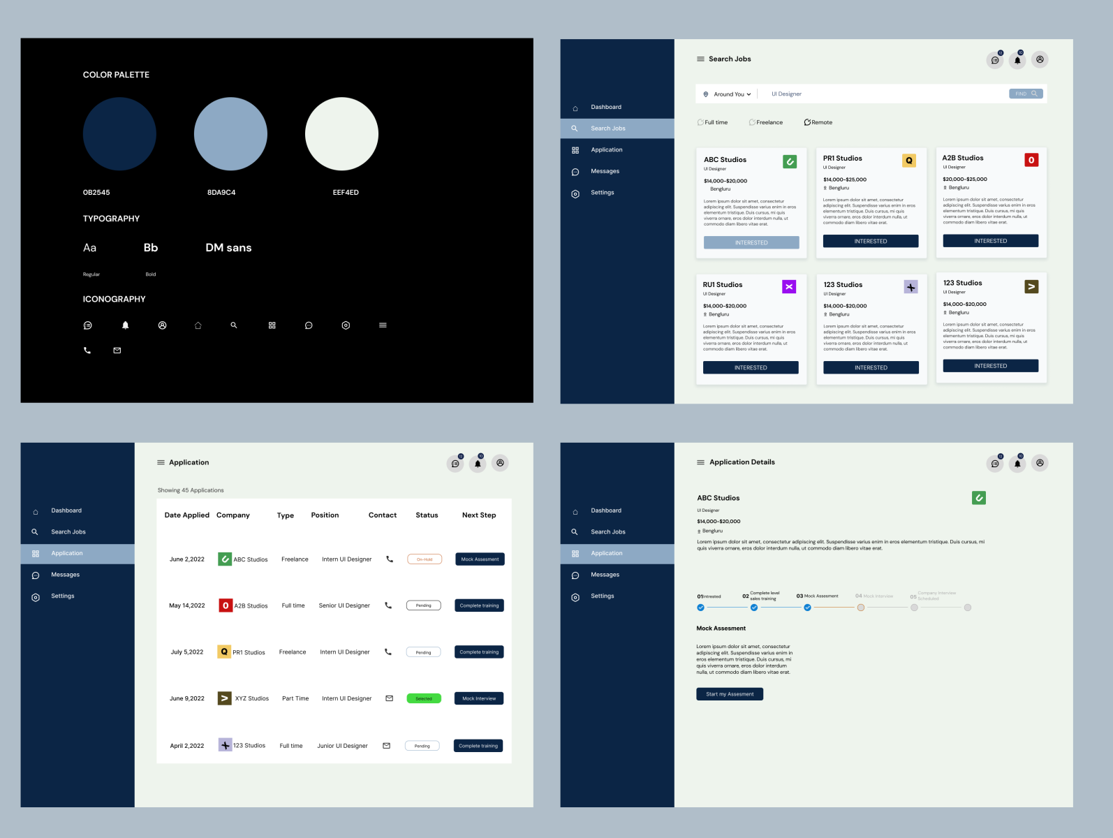 Job Portal Design by Lubaba Muhammed on Dribbble