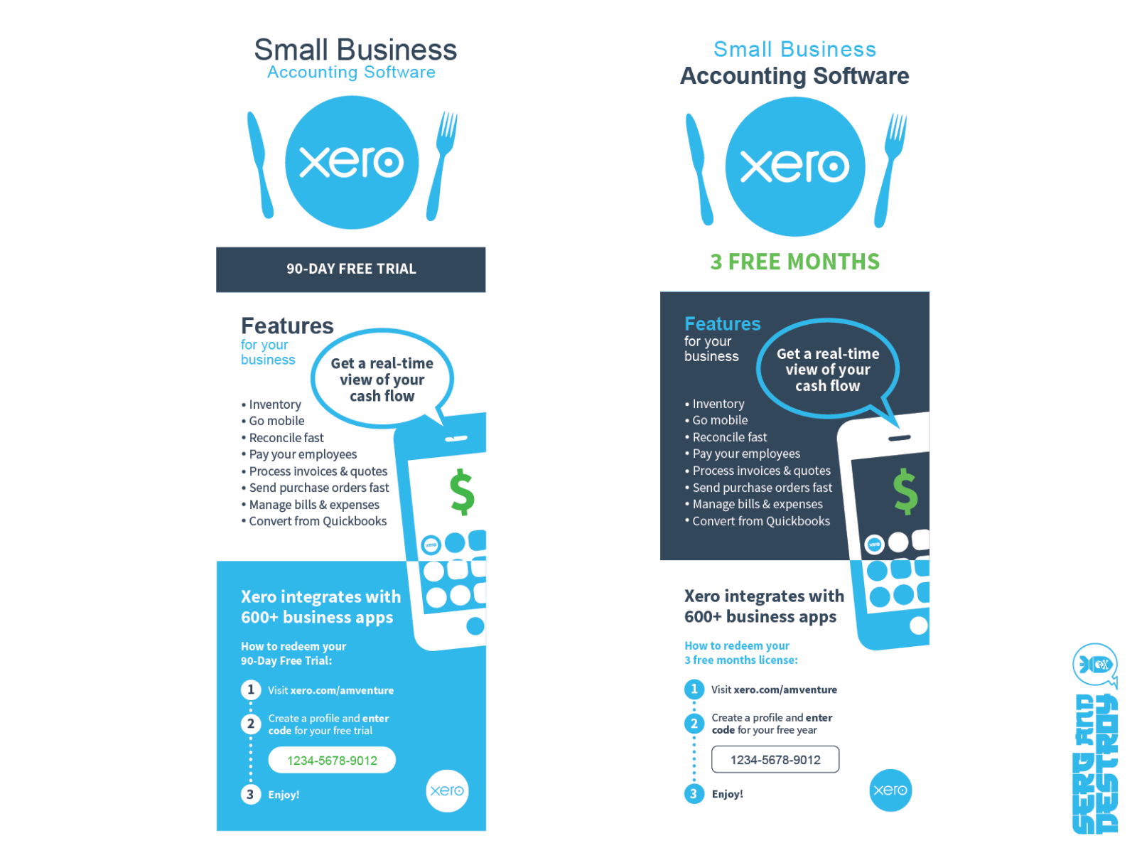 Xero Software packaging fro Vending Machine by Sergio Andujar II on ...