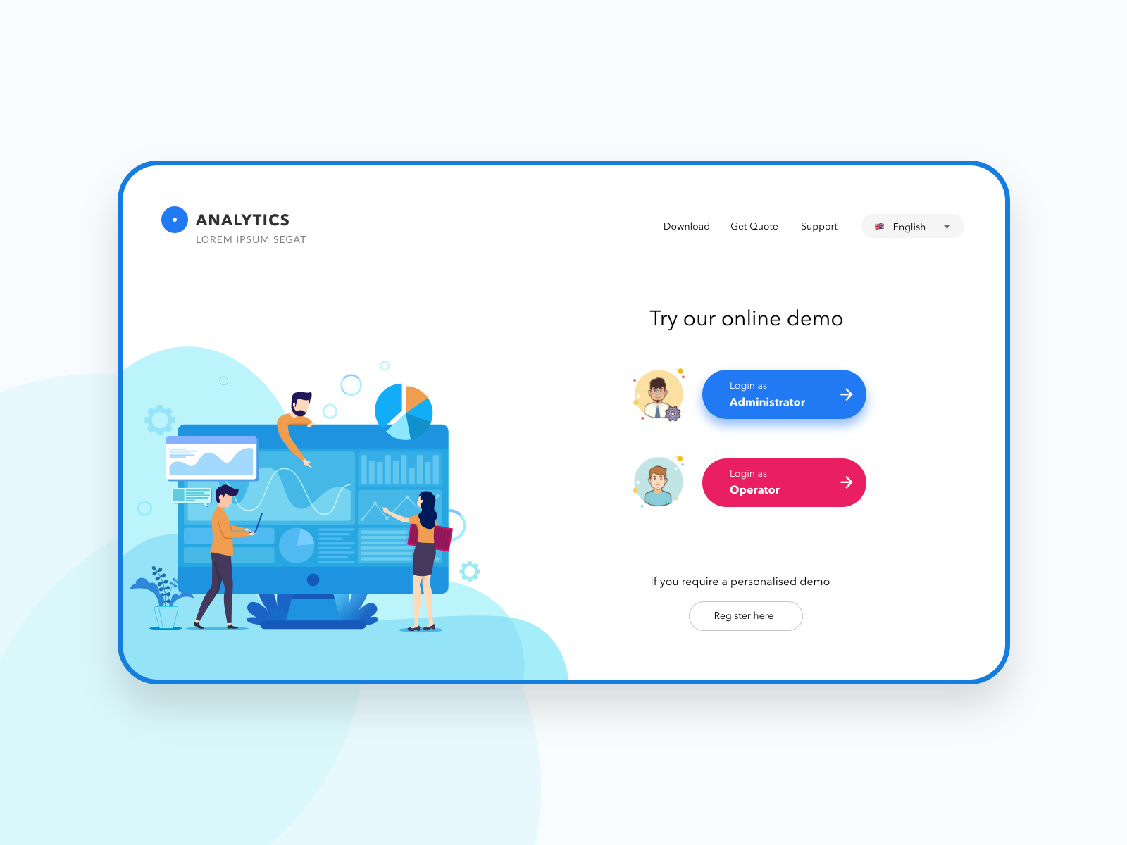 Demo Login by Isravel Raj on Dribbble