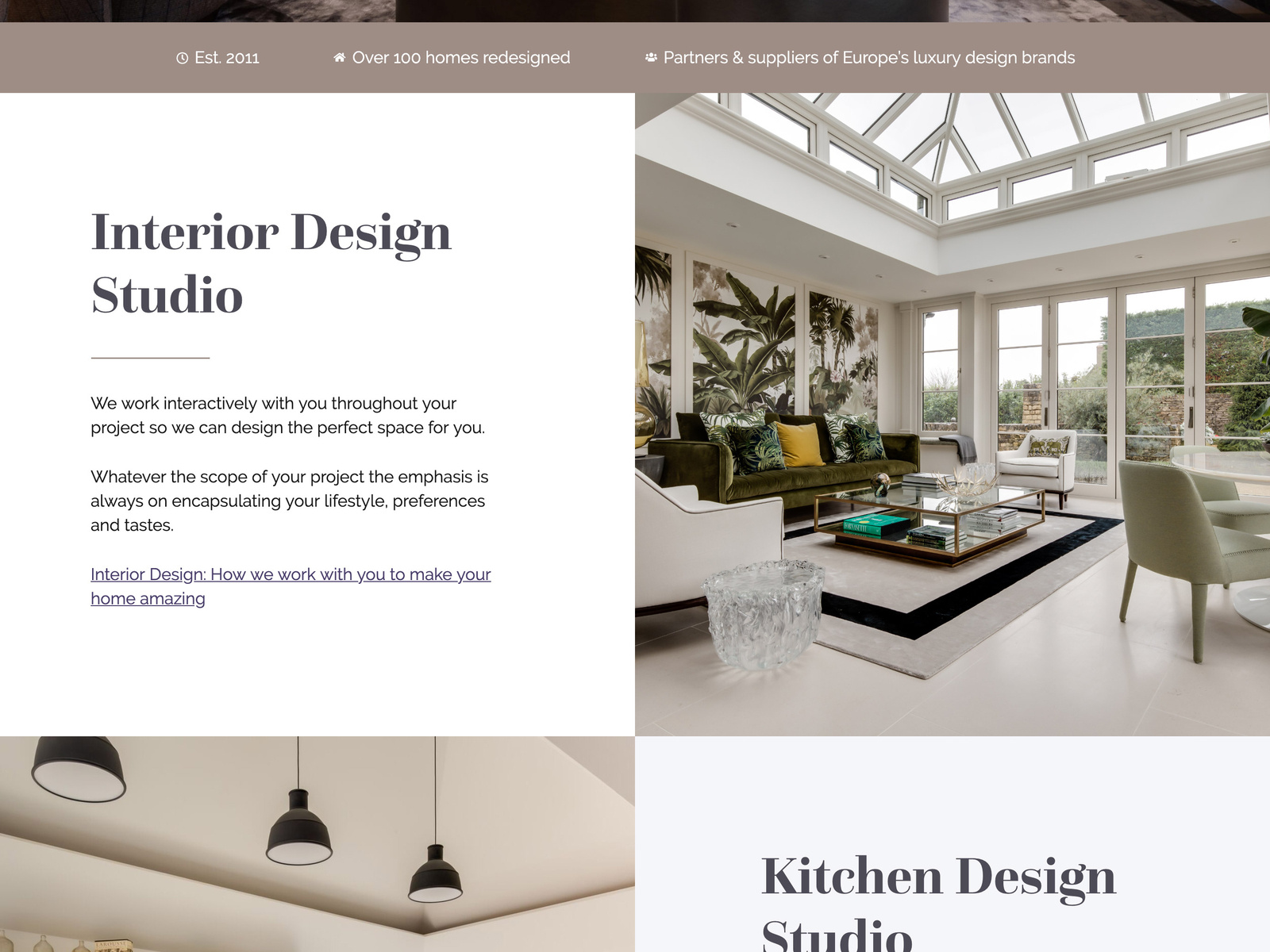 Luna Design Website by Phil Bowell on Dribbble