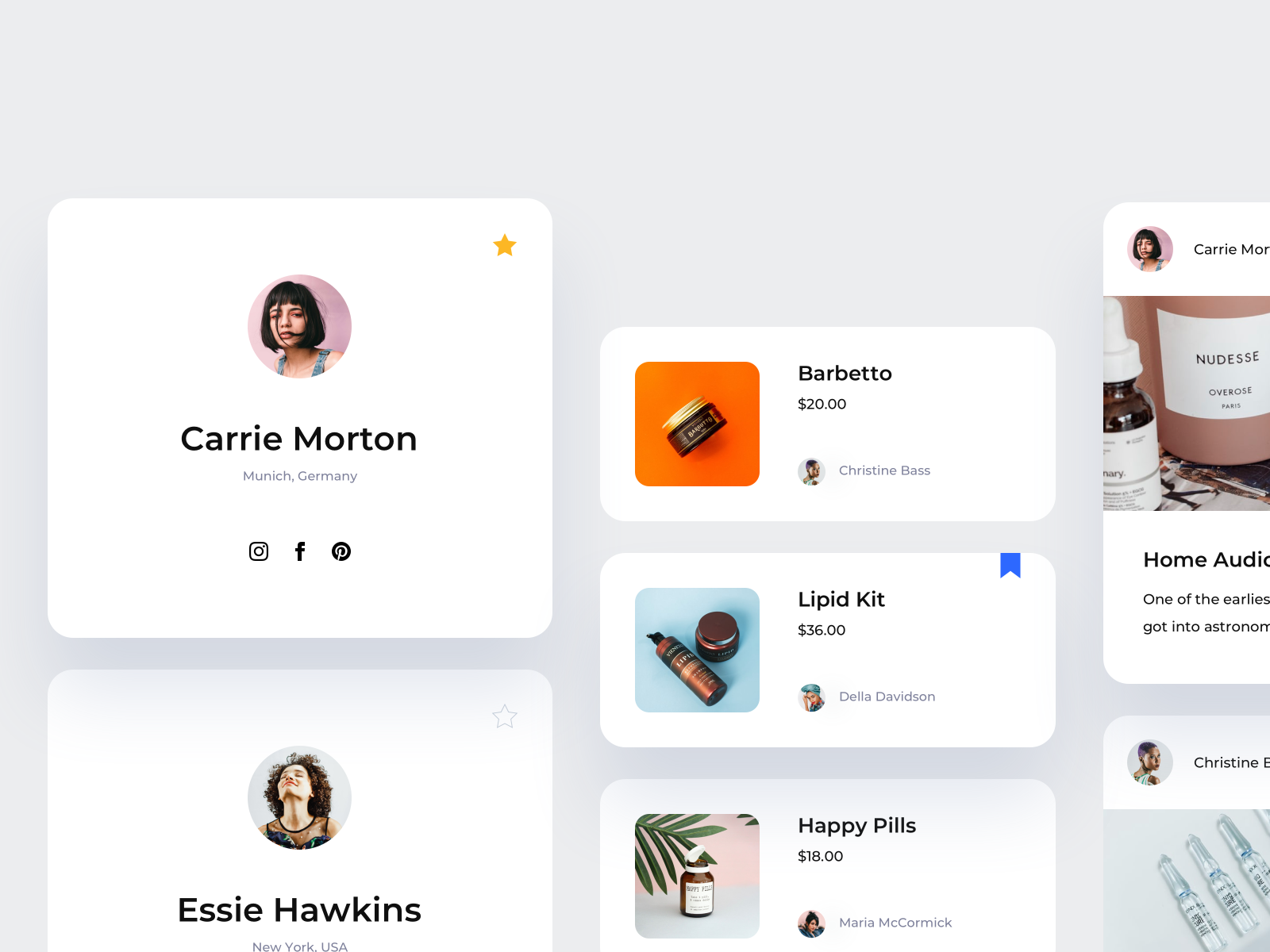 Daily UI 044 Favorites by Olga Chernenka on Dribbble