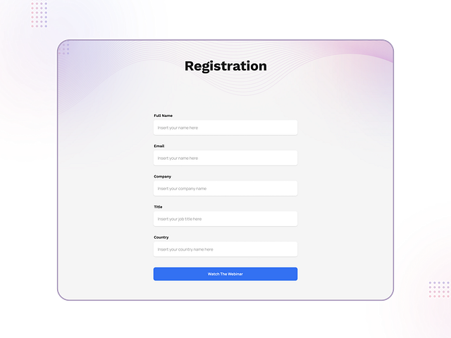 Layout for Webinar by Emran Hossain for JoomShaper on Dribbble