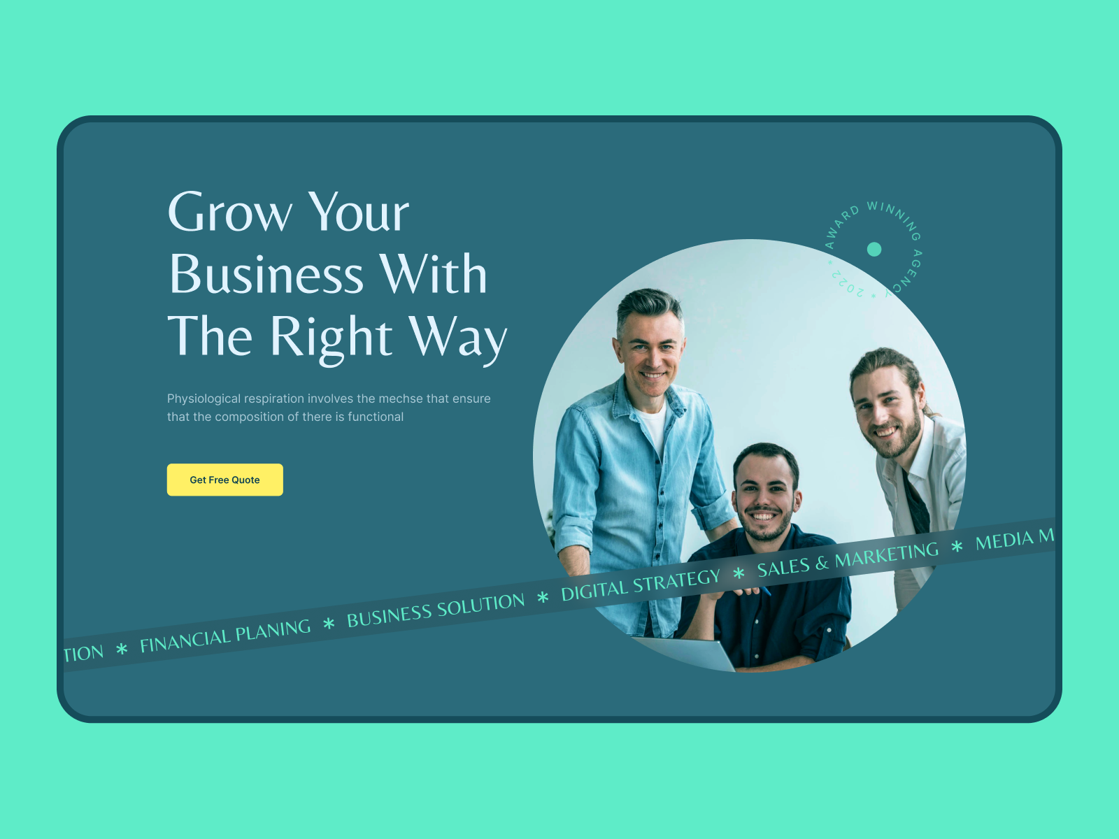 Business Consultancy - Layout Pack by Emran Hossain for JoomShaper on ...