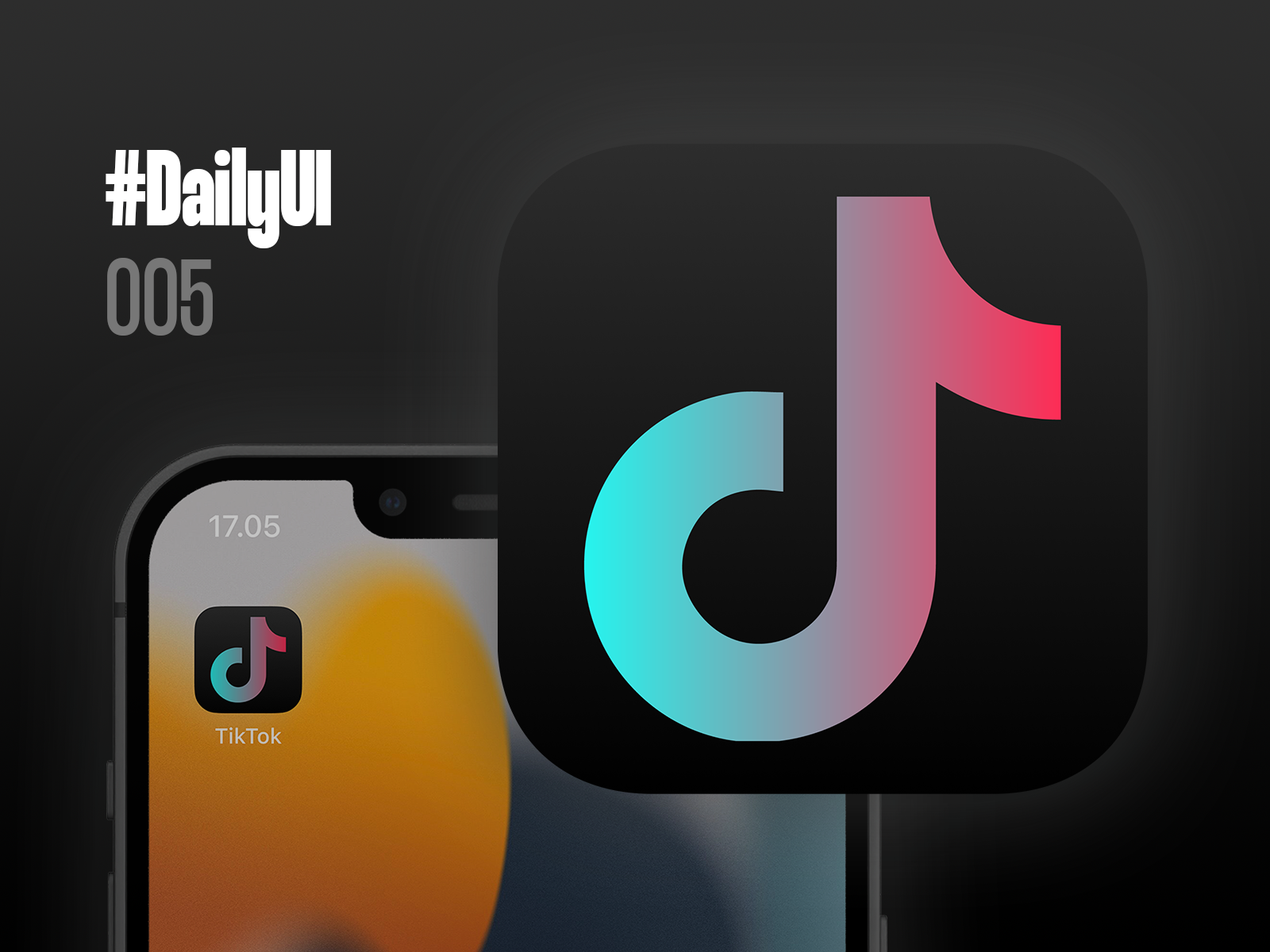 #DailyUI Challenge 005 - App icon (TikTok re-design) by Emil Dann on ...