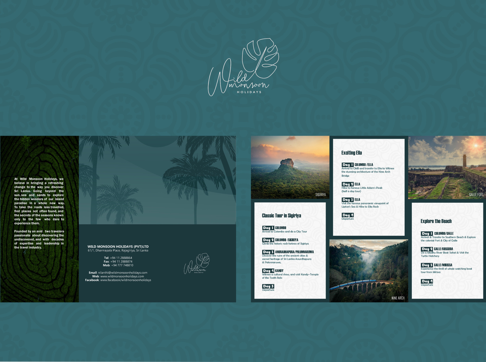 Pamphlet Design by Tharindu Pathinayake on Dribbble