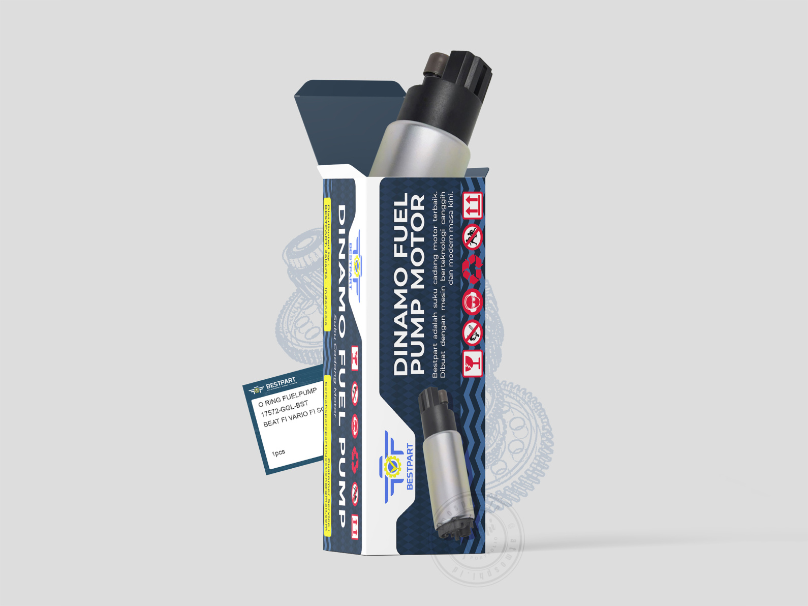 Bestpart Fuel Pump Packaging by Atmosphi on Dribbble