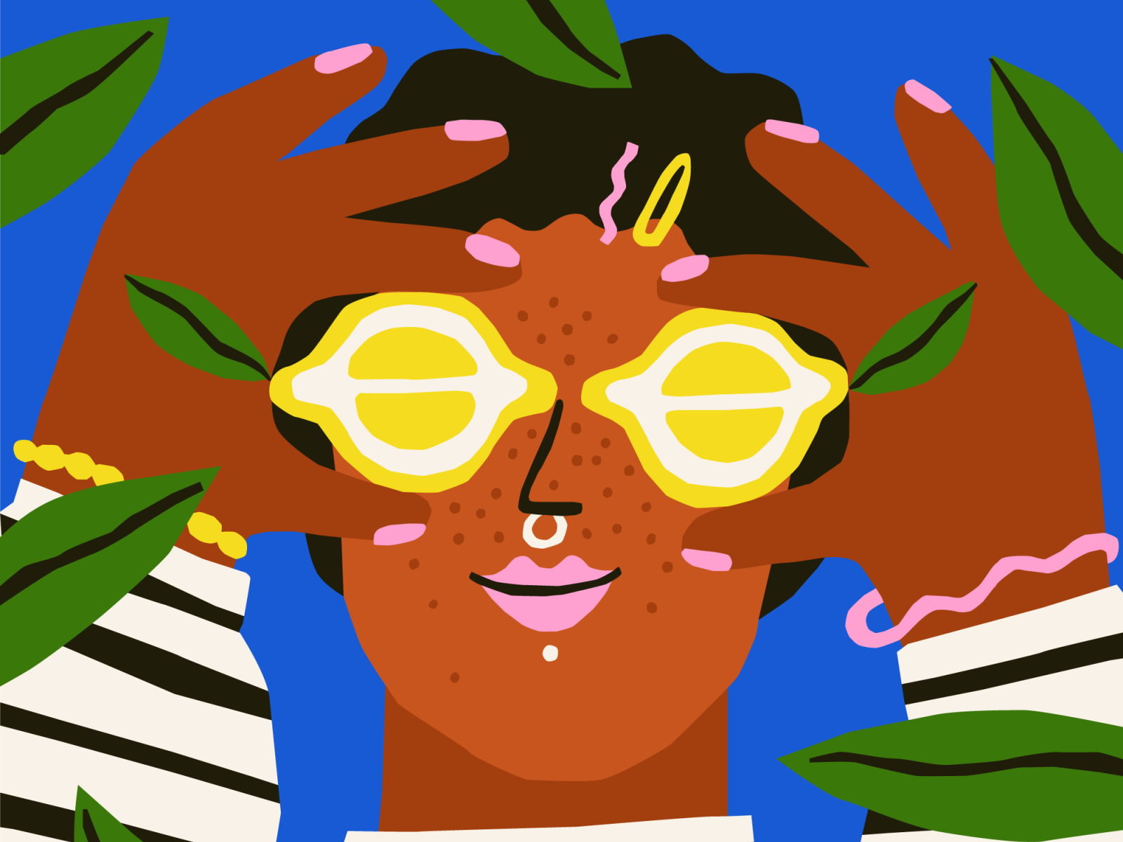 Lemon Eyes by Judit Zengővári on Dribbble