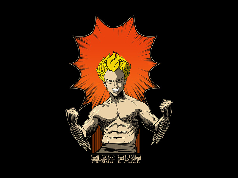 Angry manga by Ivan Aca Obradovic on Dribbble