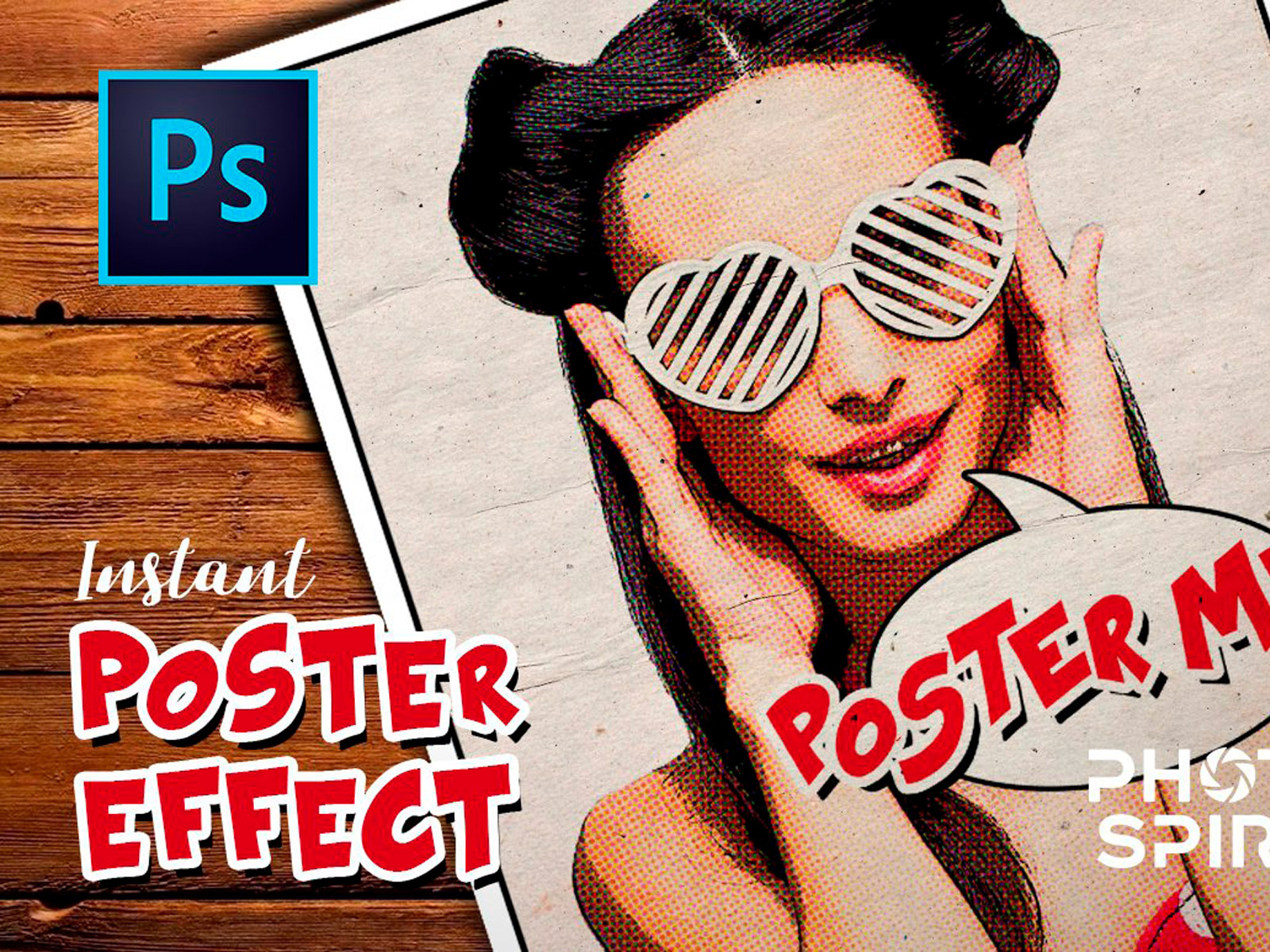 Instant Poster Effect PSD Template by Graphic Spirit on Dribbble