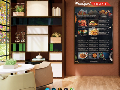 Resturant Menu Board Design by Menu Expert on Dribbble