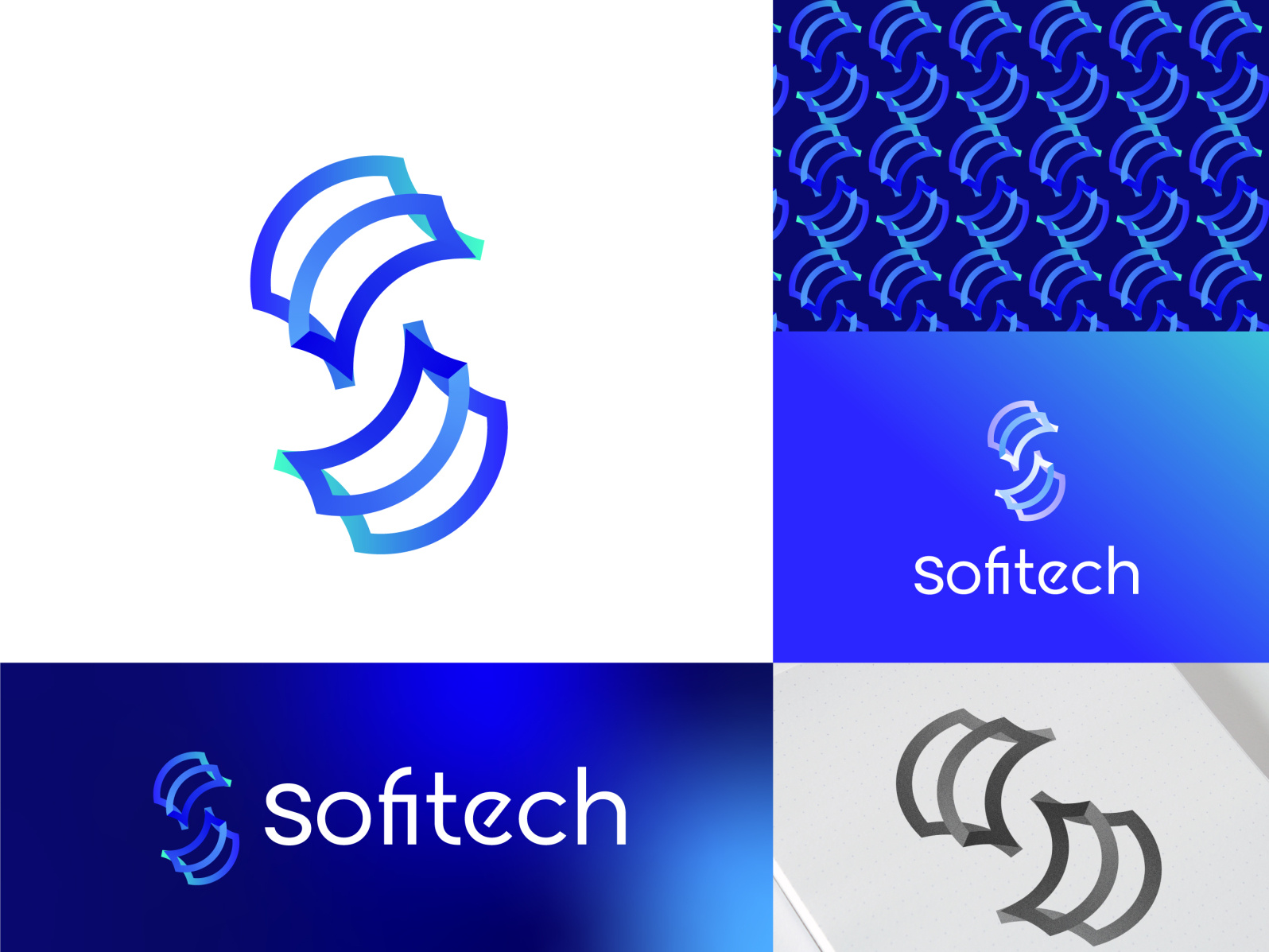 Modern Software Logo Design for Sofitech by Aegis Noman on Dribbble