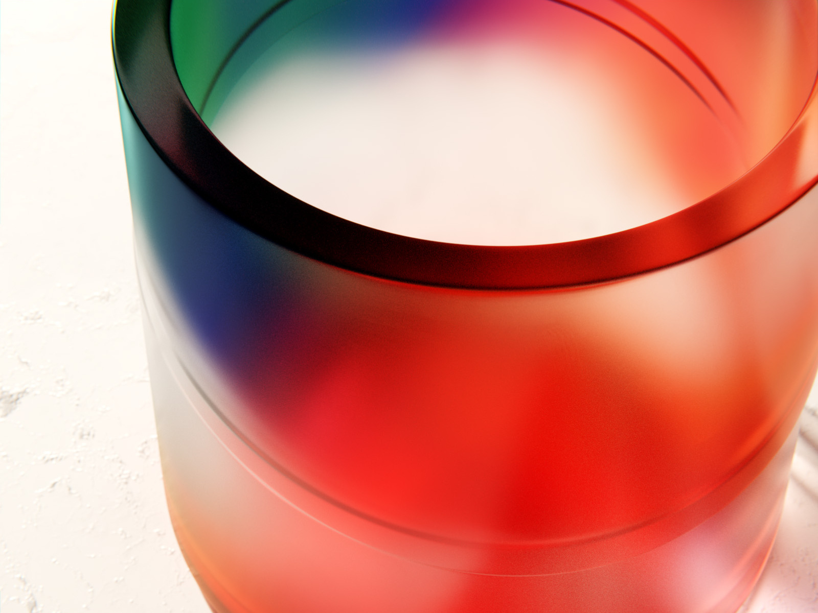 Iridescent glass study by Anvesh Dunna on Dribbble
