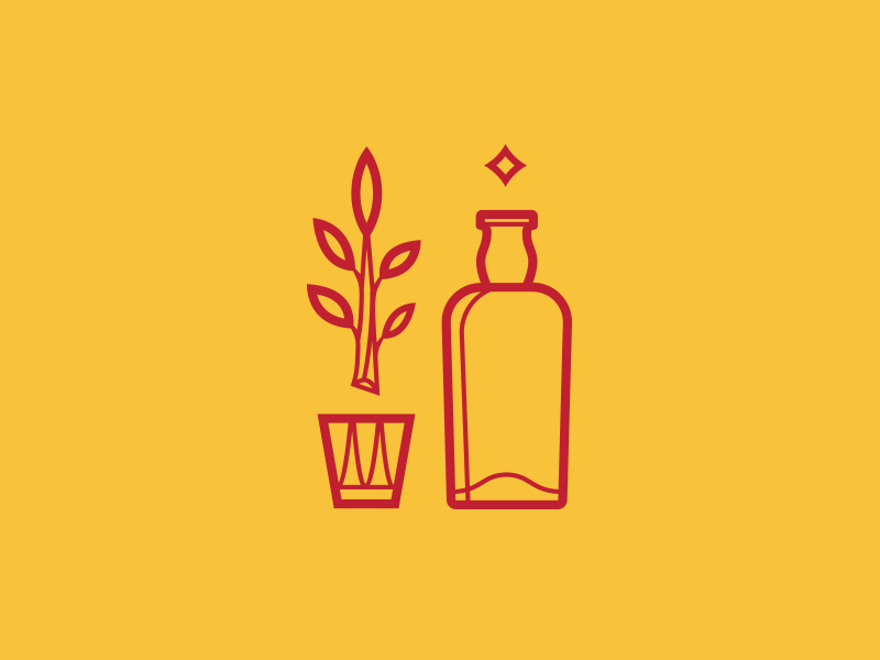 Bitters + Bottles by Ryan Bosse on Dribbble