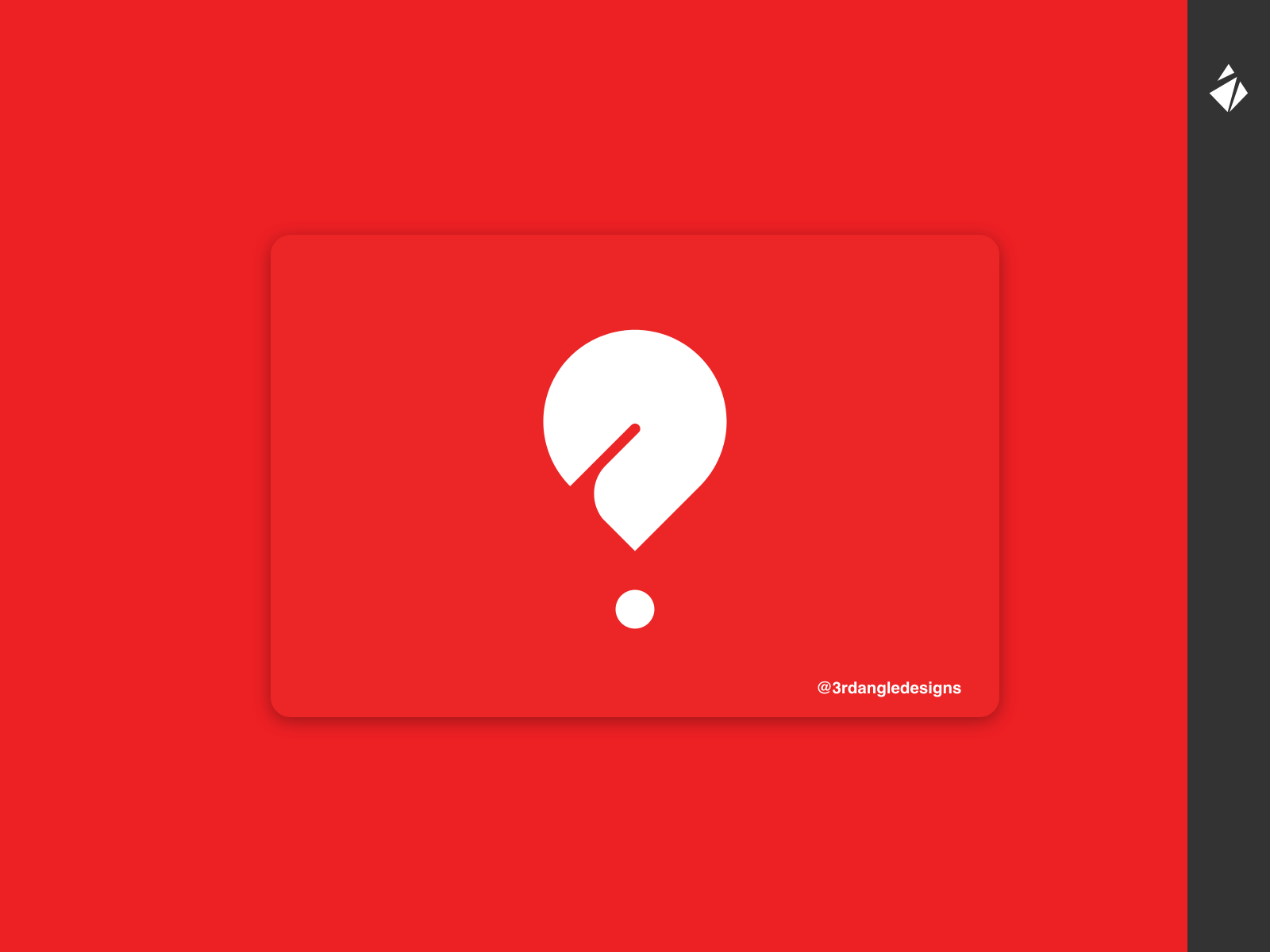QUESTION LOGO CONCEPT by Dwayne Alleyne on Dribbble