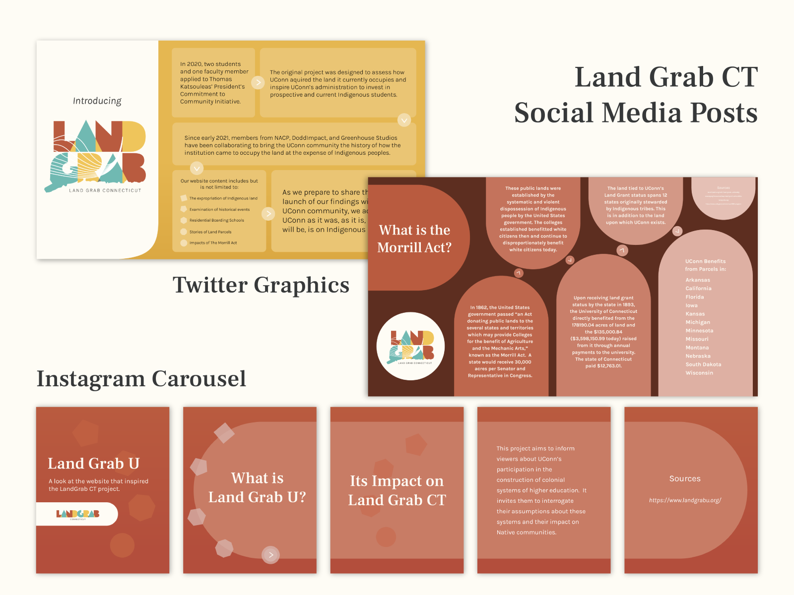 branded social media informational posts by Carly Wanner-Hyde on Dribbble