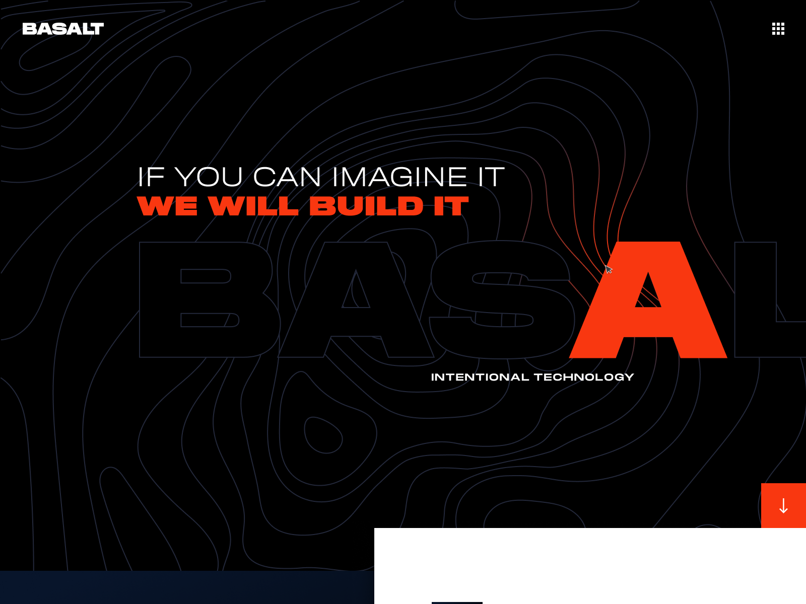 Basalt Home Page by Anja van Staden on Dribbble