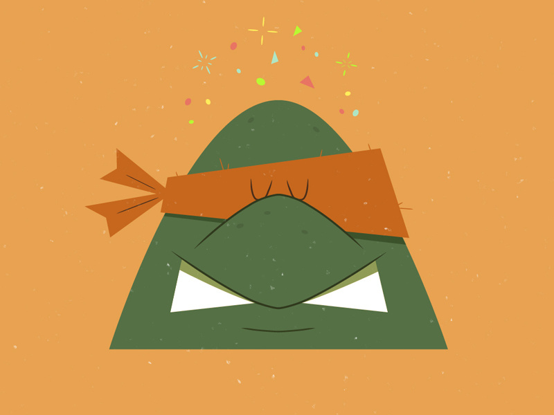 TMNT: Mikey by James Boorman on Dribbble