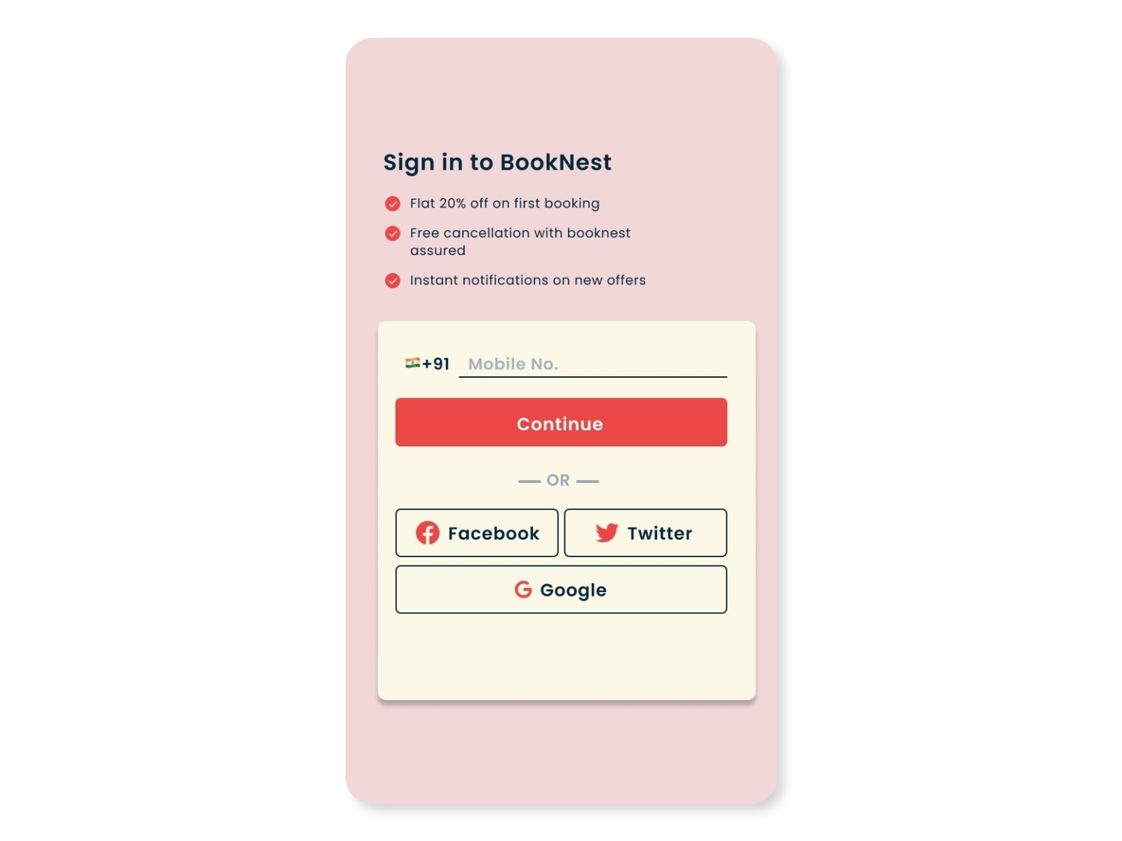 Sign In Screen | UX Writing by Shrish Hardas on Dribbble